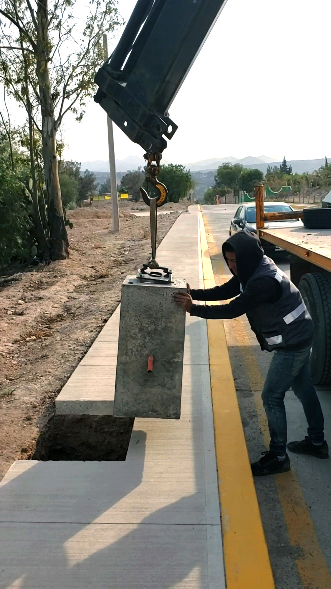 Bases de concreto para postes de alumbrado Bases de concreto para postes de alumbrado